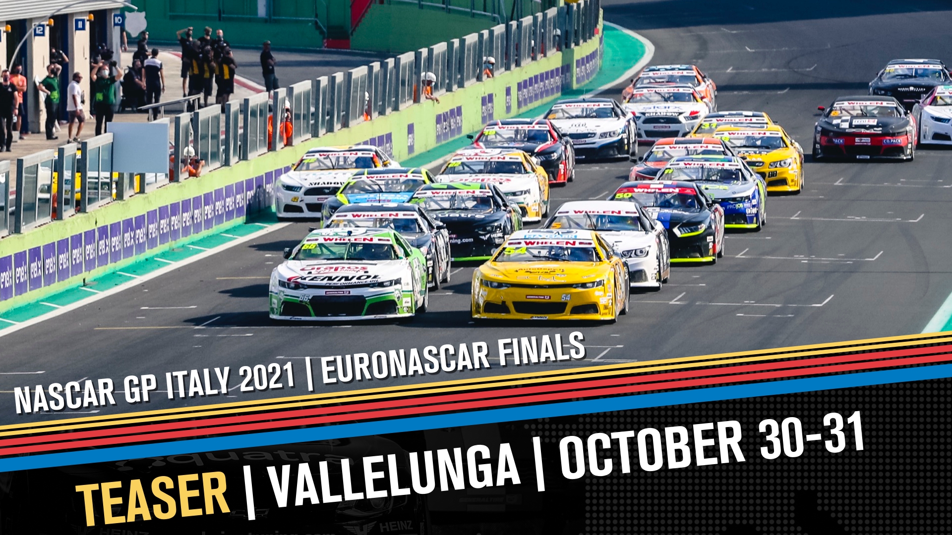 Watch the 2021 EuroNASCAR Finals Teaser - NASCAR Euro Series