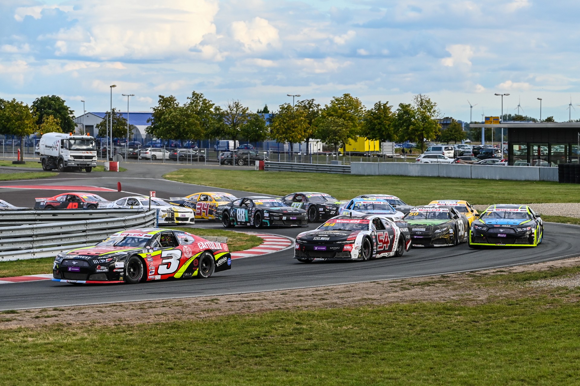 Triple-threat match: Three drivers in four points in EuroNASCAR 2 ...