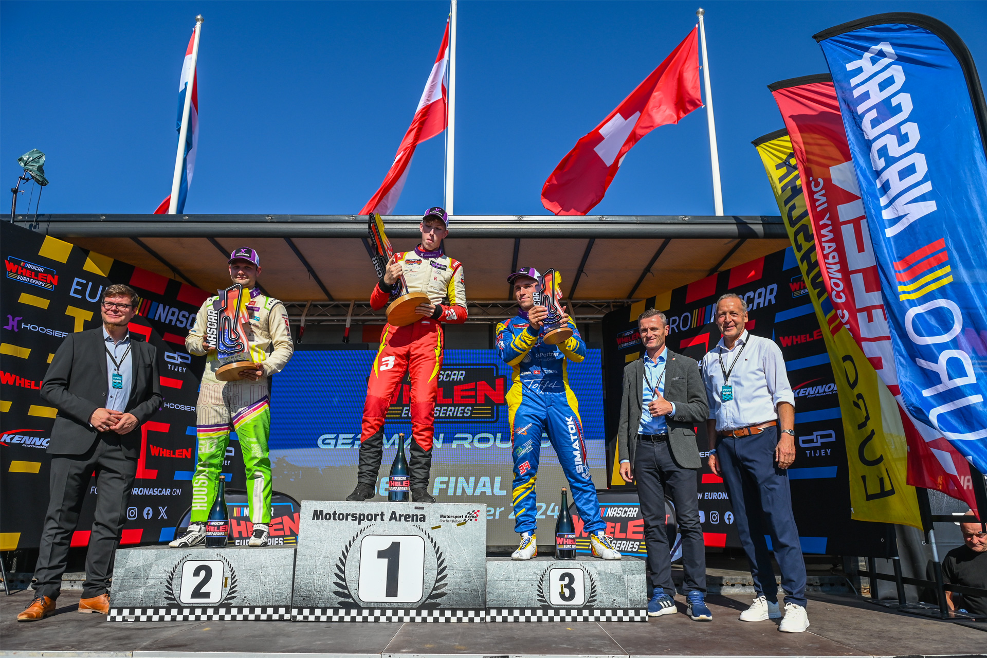 Patrick Schober closes on Martin Doubek with victory in EuroNASCAR 2 ...