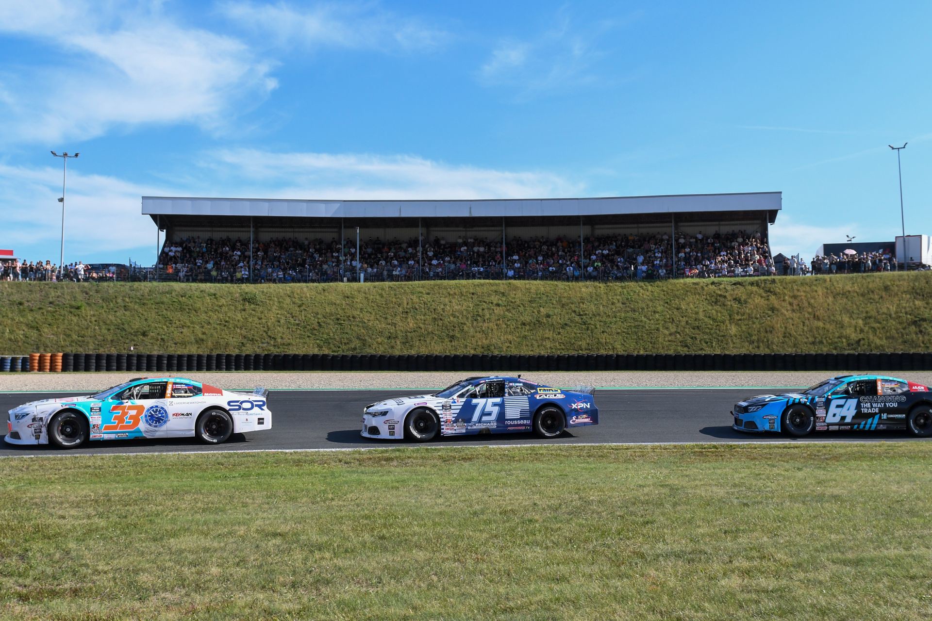 The pure racing experience: Raphael Lessard in the top-10 on NASCAR ...